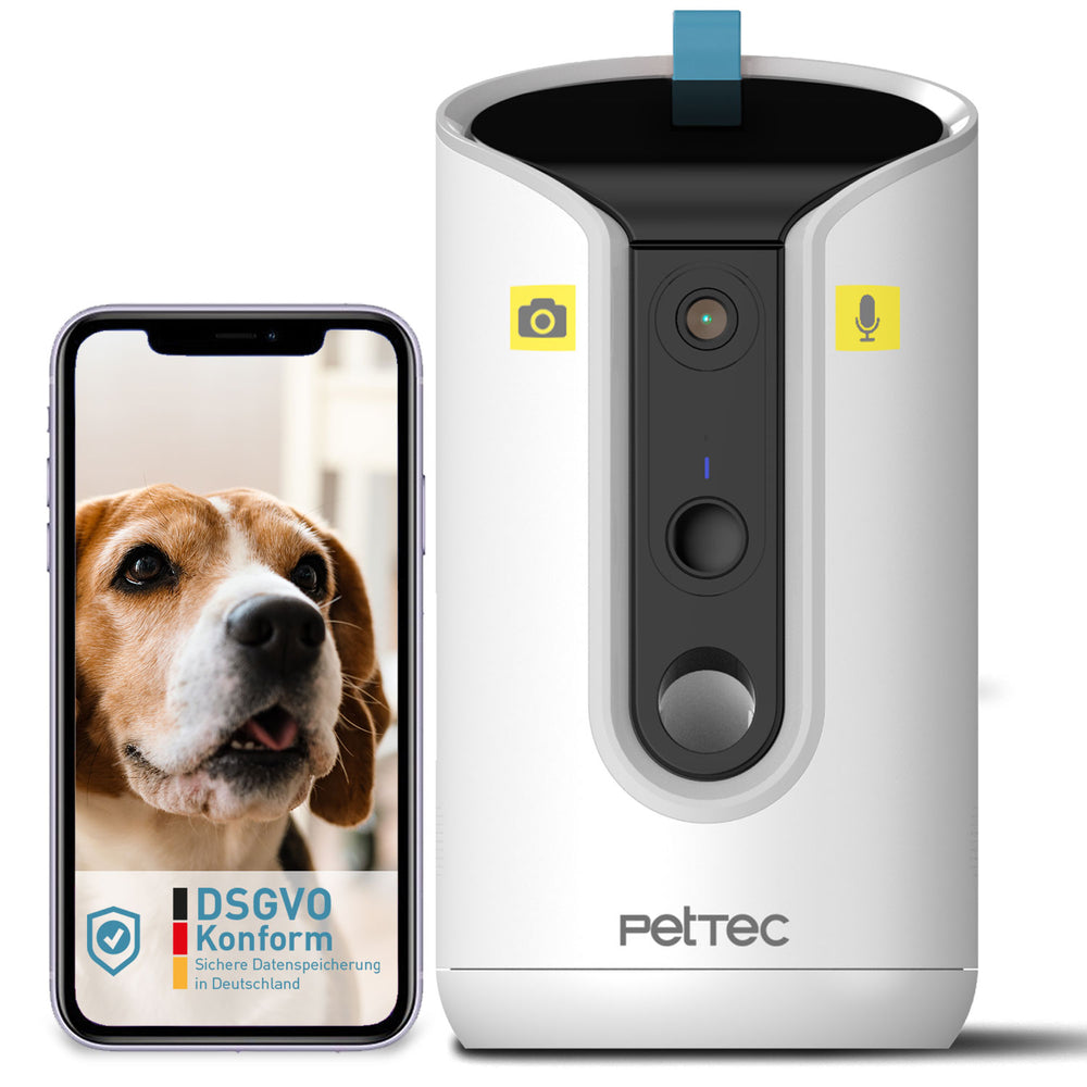Pet Cam Hello: Hundekamera mit Leckerli-Auswurf